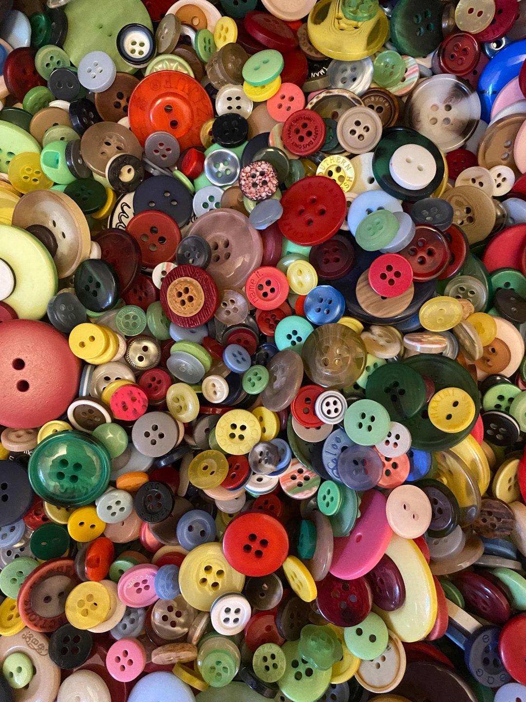 Bags Various Sizes and Colours | Shiny Button | Lovely Coloured Buttons ...