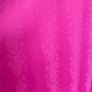 Shiny Snake 4 Way Stretch Pink Latex With Thick Spandex Fabric Sold by ...