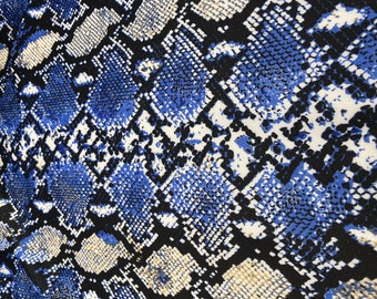 Snake Print Fabric - Etsy