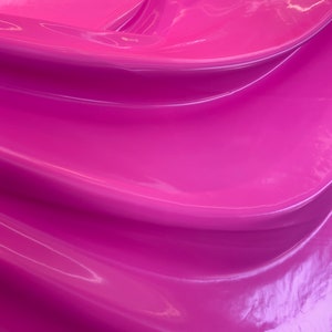 Shiny 4 Way Stretch Barby Pink Latex With Thick Spandex Fabric Sold by ...