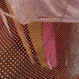 Red Fish Net With Rhinestones Iredecen Stretches for All 4 Sides Sold ...