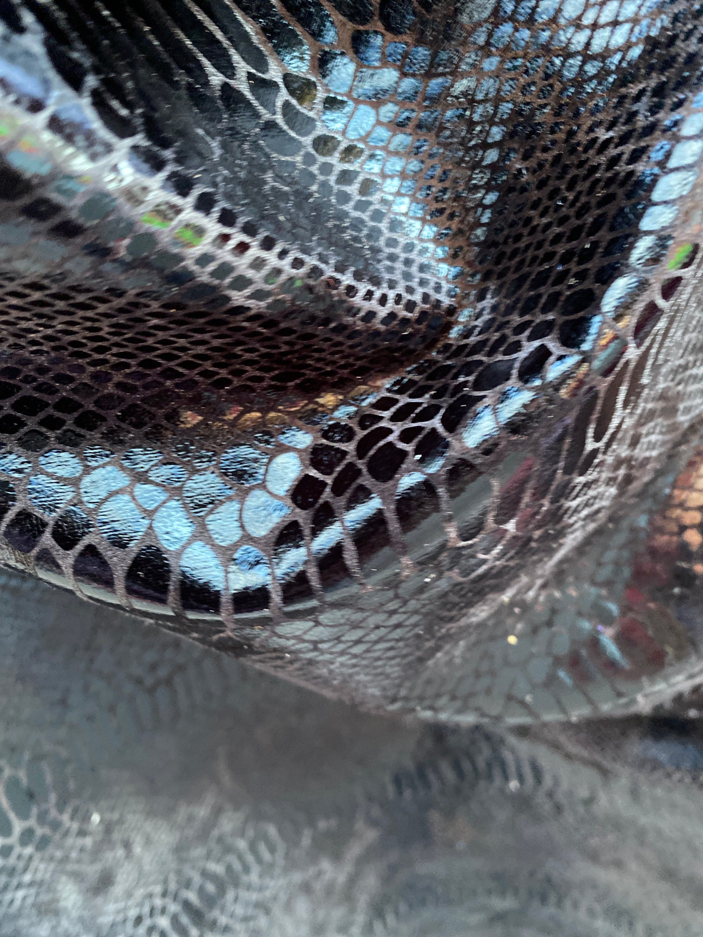 Snake Design Black Velvet 4way Stretch Fabric Sold by the Yard - Etsy