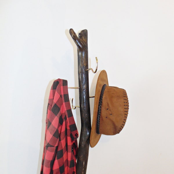 Wood Hat Rack - Etsy