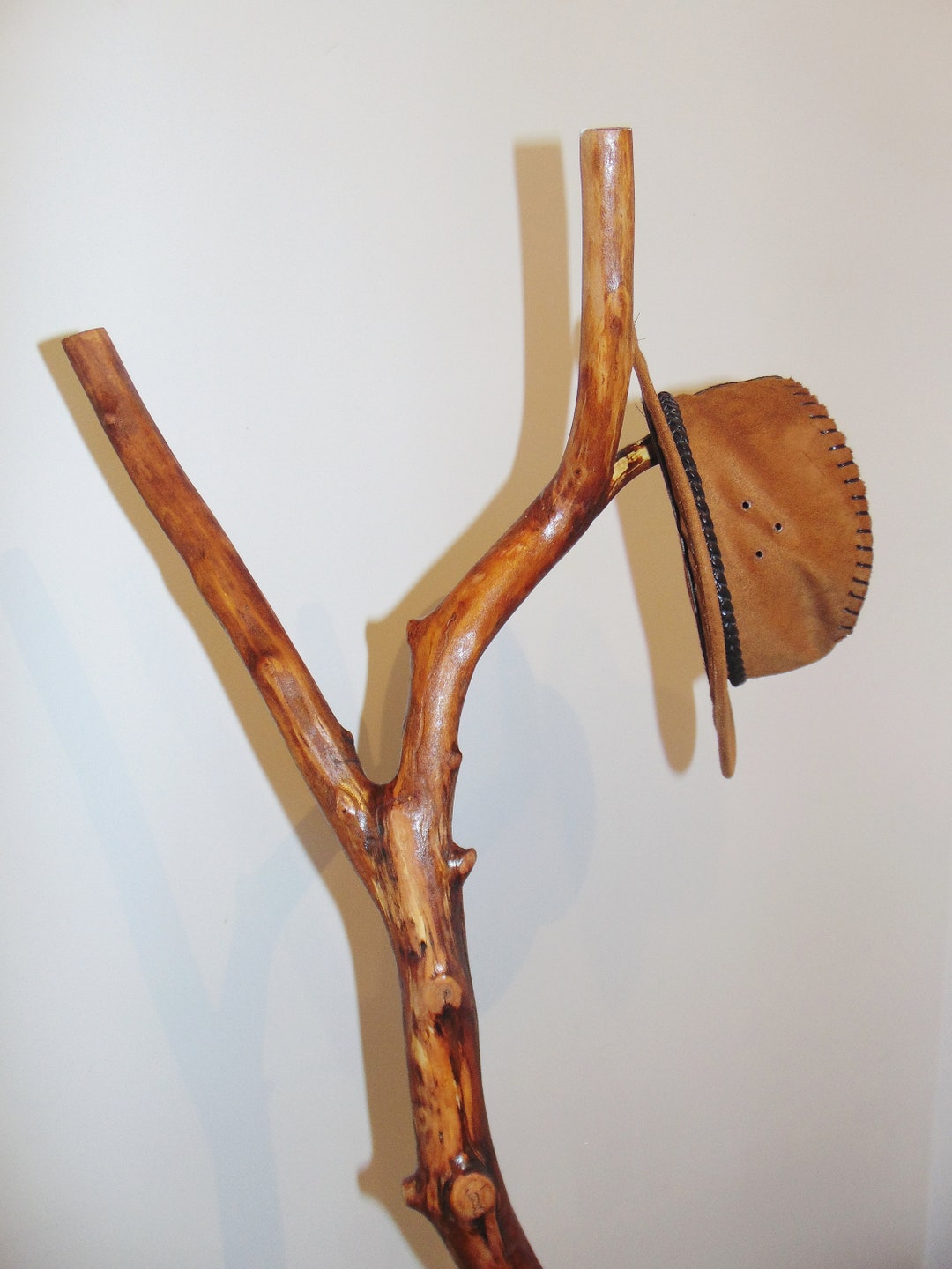 Driftwood Free Stand Rack.hat Rack Stand.free Standing Coat Rack.coat ...
