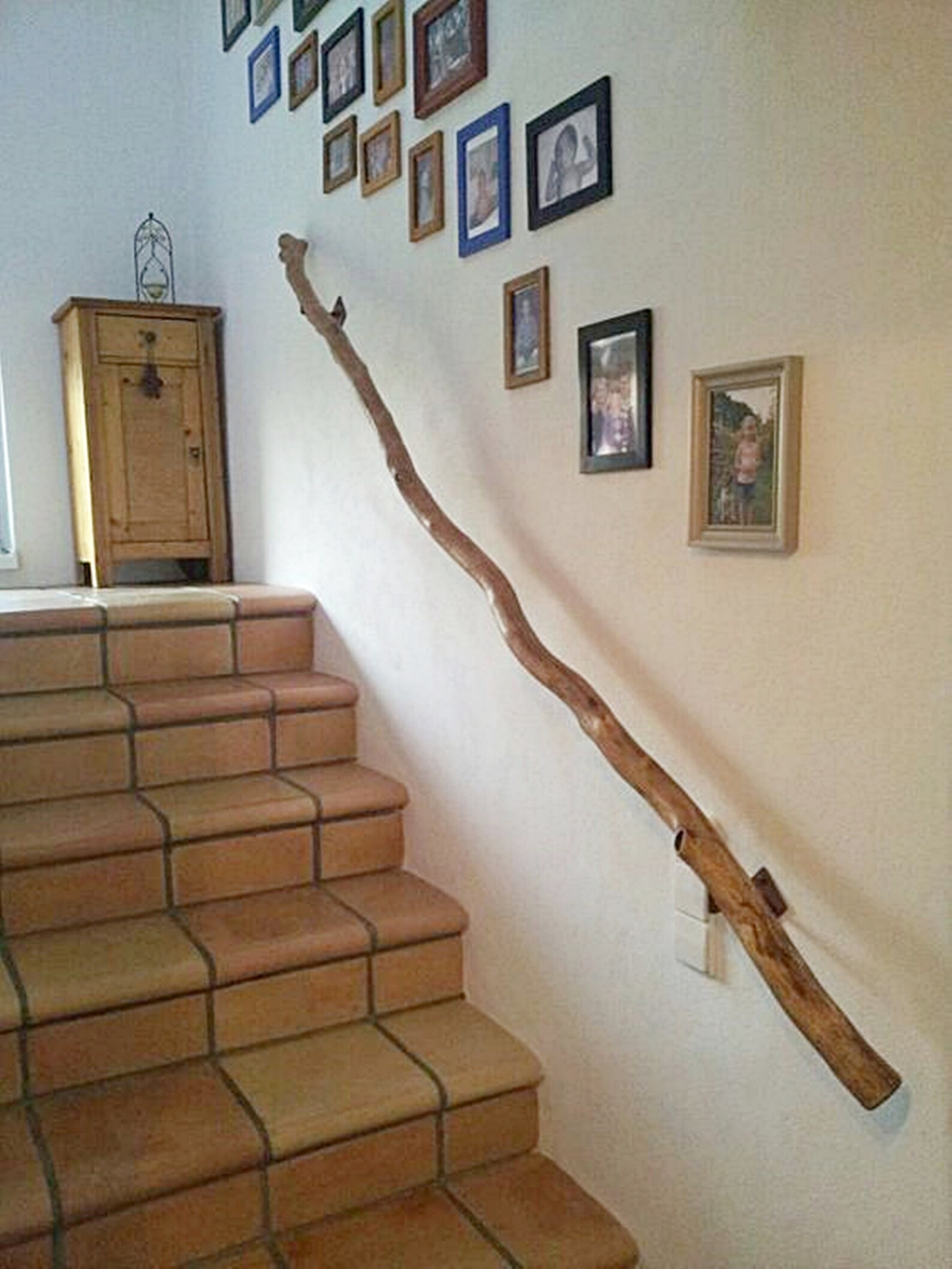 Natural Branches Handrails Hanging Branches on the Wall - Etsy