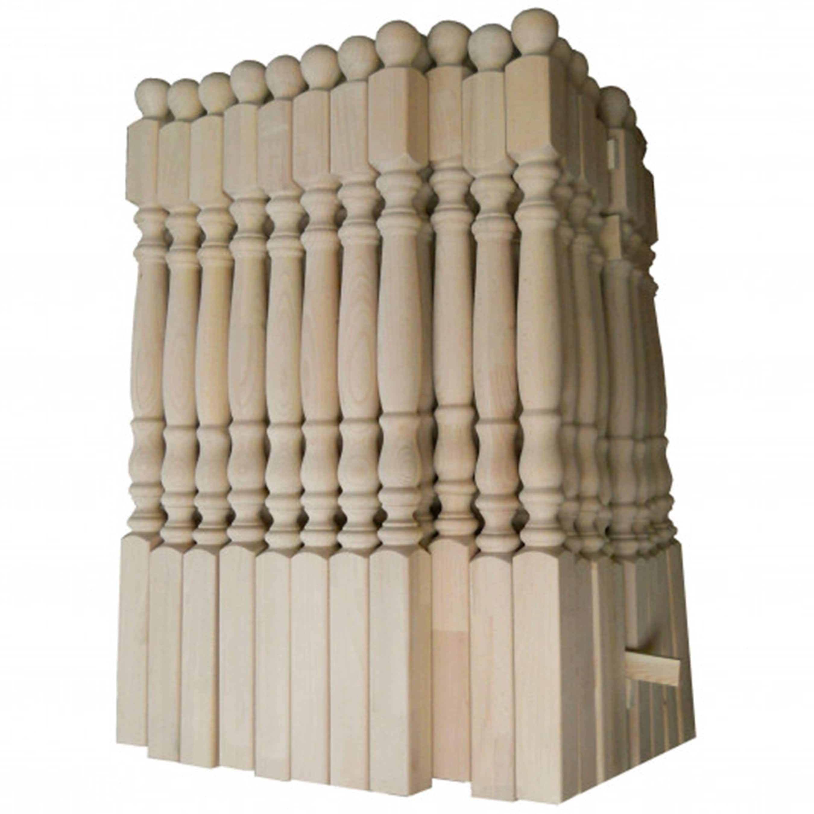 Stair Balusters/carved Banister of Wood/wooden Baluster for - Etsy