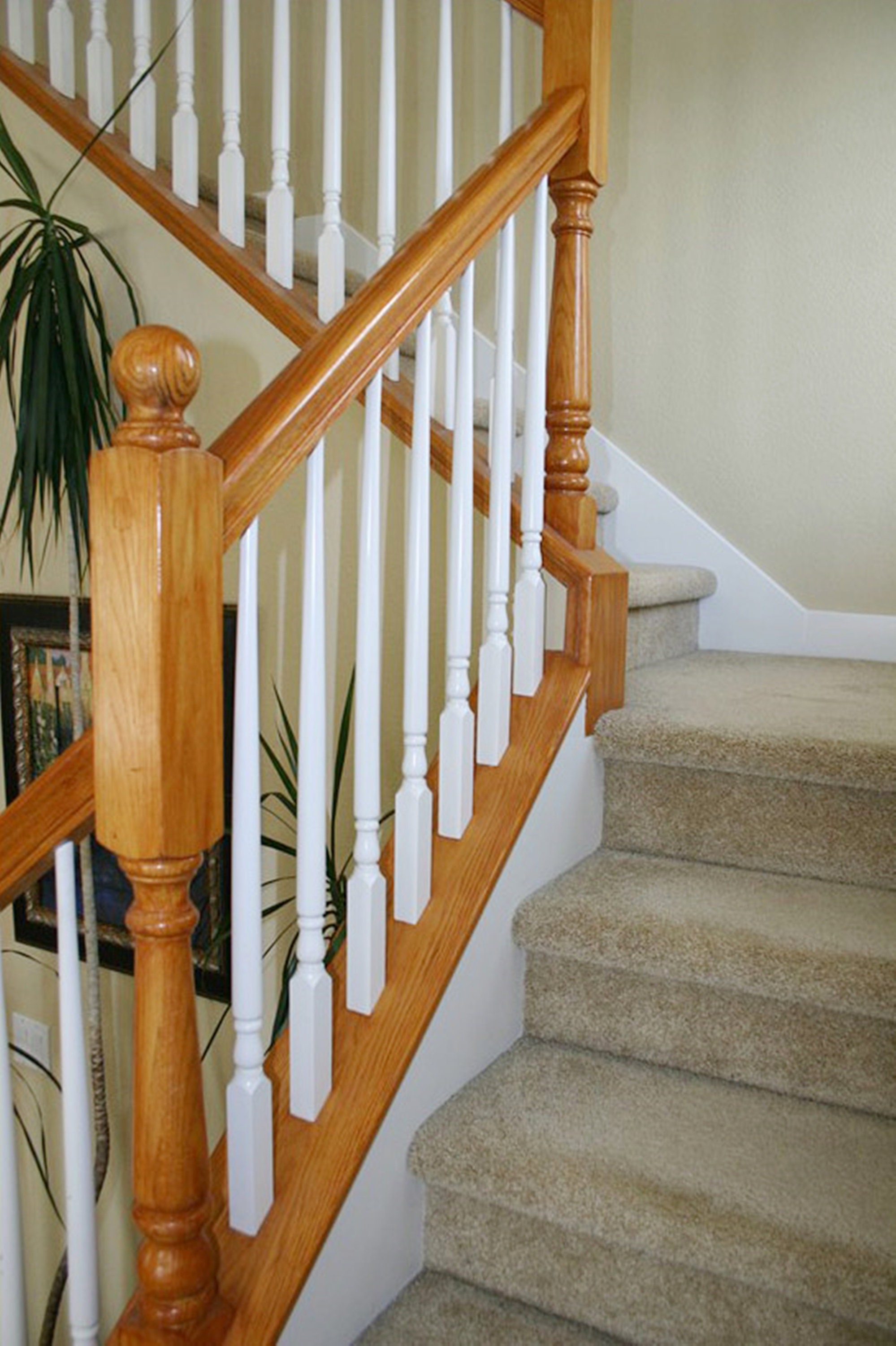 Stair Balusters/carved Banister of Wood/wooden Baluster for - Etsy