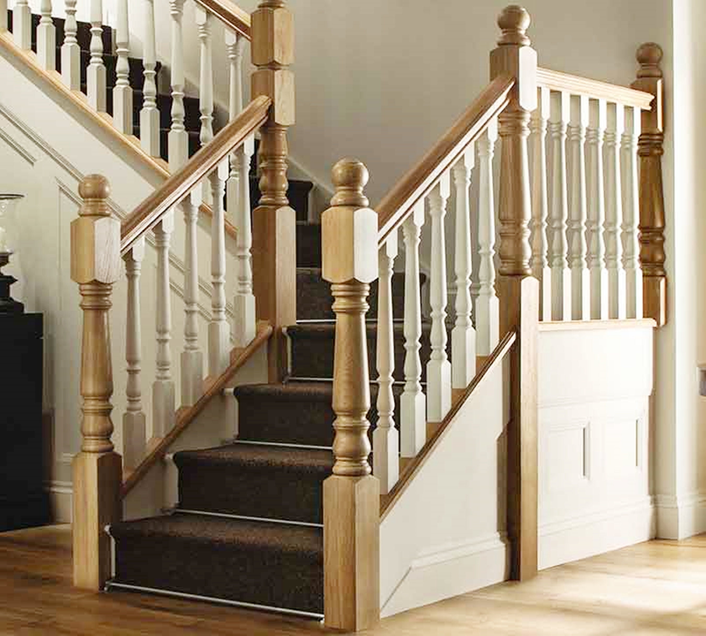 Stair Balusters/carved Banister of Wood/wooden Baluster for - Etsy