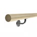 Kit Staircase Round Pin Wood Handrail Wall Mounted - Etsy