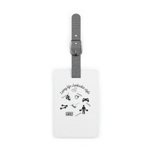 BTS Inspired Living Life Jungkookie Style Luggage Tag, Luggage Tag ...