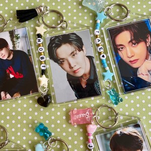 BTS Inspired Double Sided Bias Keychains, Kpop Keychains, K-pop Bias ...