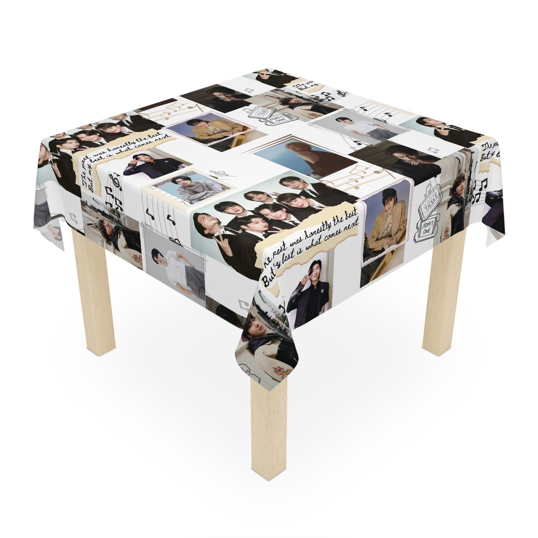 BTS Kpop Tablecloth, Kpop Party Tablecloth, BTS Home Decor, Gift for ...
