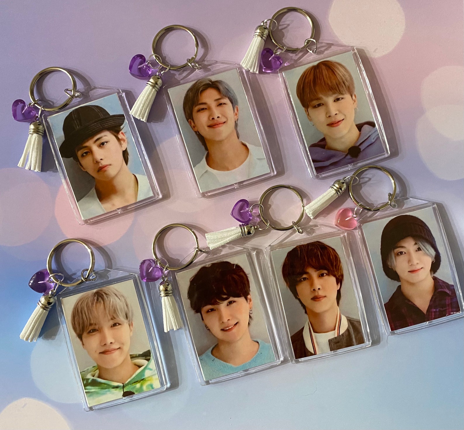 BTS Army Membership Inspired Double Sided Bias Keychains | Etsy