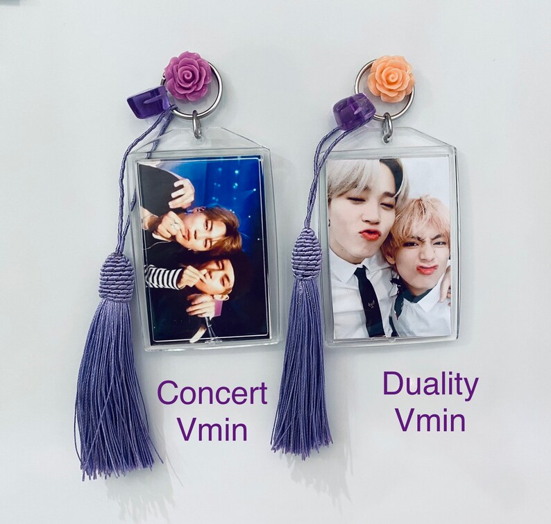 BTS Inspired Keychains Taekook Jikook Vmin Pairings Friends - Etsy