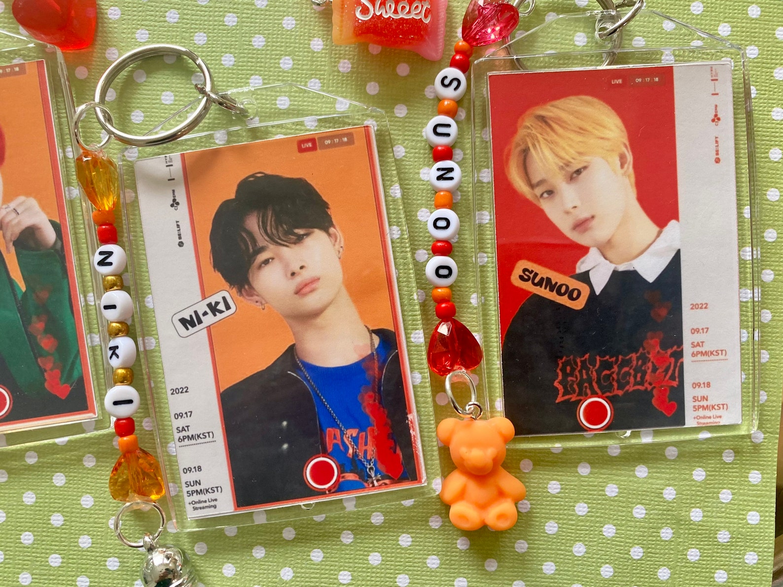 Enhypen Inspired Double Sided Bias Keychains - Etsy