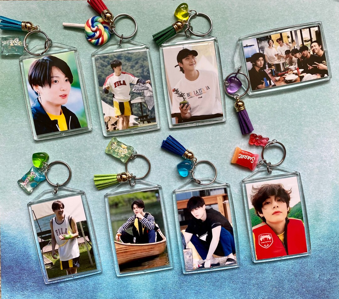 BTS Inspired in the Soop Double Sided Bias Keychains, Yoongi Keychain ...