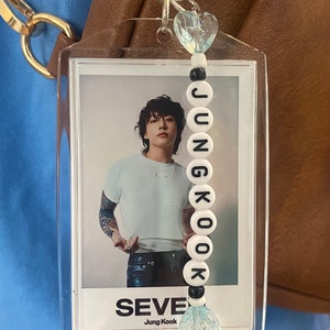 BTS Inspired Double Sided Jungkook Seven Keychain , Kpop Keychains ...
