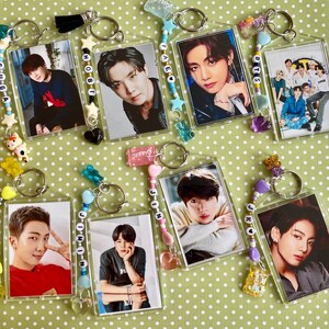 BTS Inspired Double Sided Bias Keychains, Kpop Keychains, K-pop Bias ...