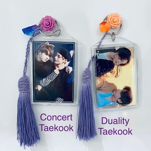 BTS Inspired Keychains Taekook Jikook Vmin Pairings Friends - Etsy