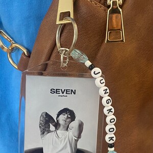 BTS Inspired Double Sided Jungkook Seven Keychain , Kpop Keychains ...