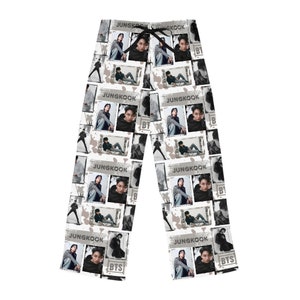 Kpop BTS Jungkook Womens Pajama Pants, Kpop Pajama Pants, K-pop Pajamas ...