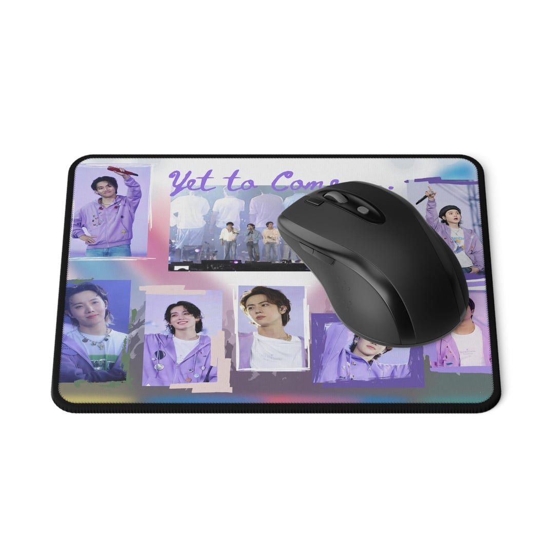 BTS yet to Come Non-slip Gaming Mouse Pad, BTS Mouse Pad, yet to Come ...