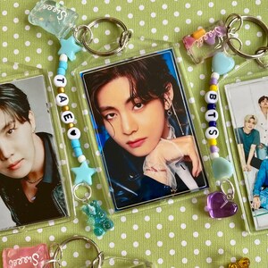 BTS Inspired Double Sided Bias Keychains, Kpop Keychains, K-pop Bias ...