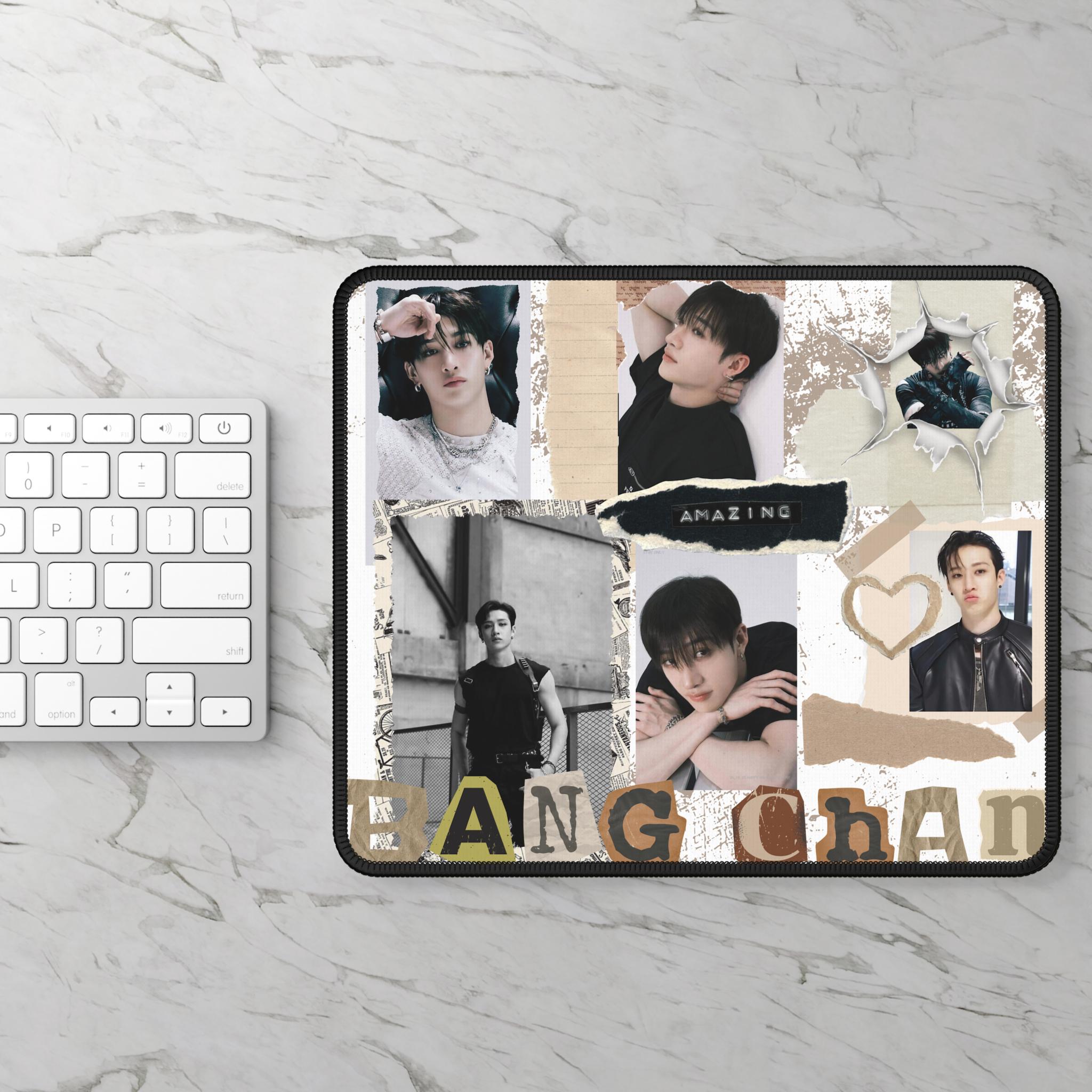 Stray Kids Bang Chan Gaming Mouse Pad, Kpop Mouse Pad, Gift for K-pop ...