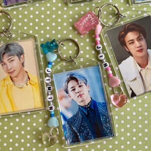 BTS Inspired Double Sided Bias Keychains, Kpop Keychains, K-pop Bias ...