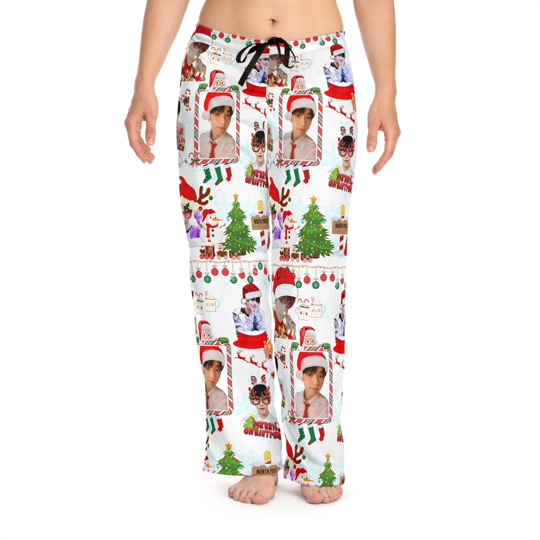 TXT Inspired Womens Christmas Pajama Pants, Tomorrow X Together Kpop ...