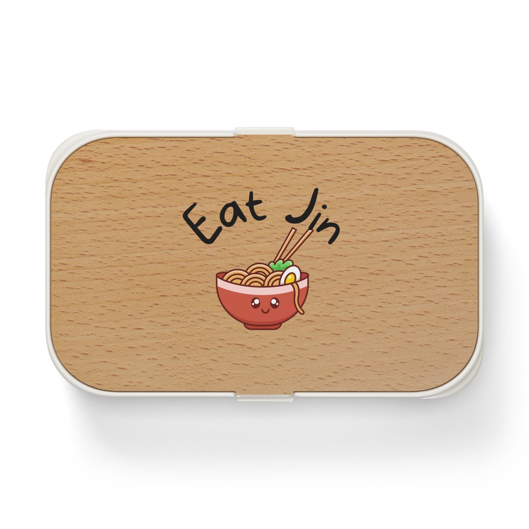 Eat Jin Bento Lunch Box, Japanese Style Bento Box, Jin Lunch Box, Kpop ...