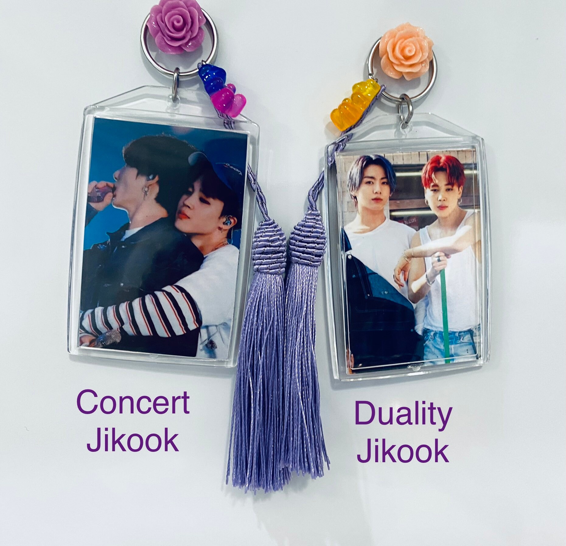 BTS Inspired Keychains Taekook Jikook Vmin Pairings Friends | Etsy