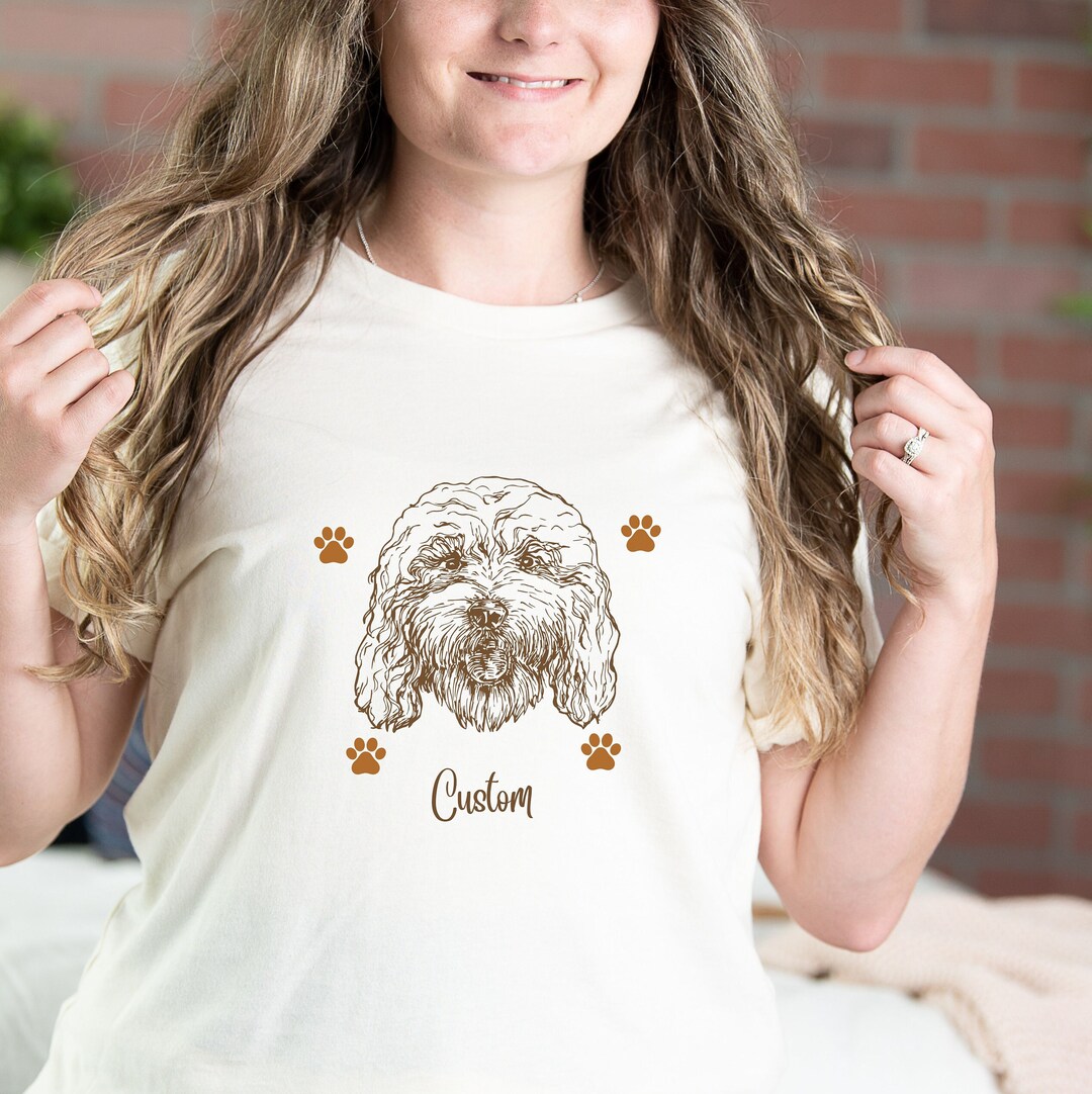 Personalised Cockapoo Dog Mom T-shirt ,dog Owner T Shirt ,gift for Dog ...