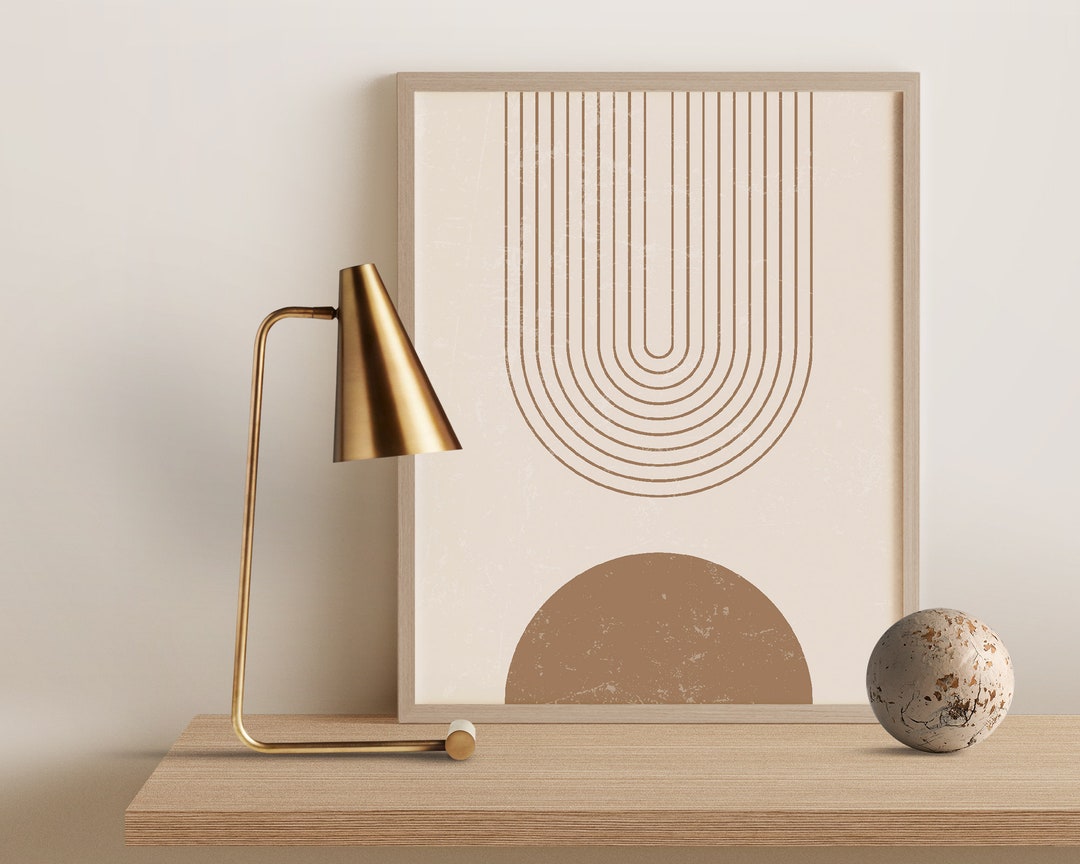 Boho Wall Art Printables, Boho Abstract Wall Art Printables, Boho Wall ...