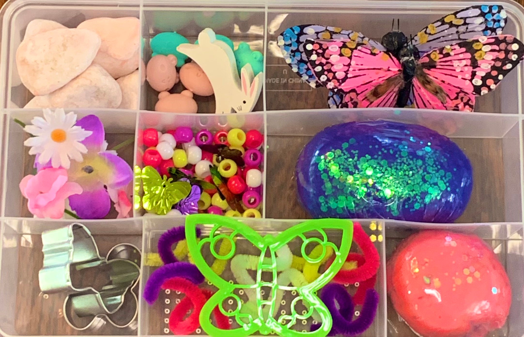 Butterfly Themed Play Dough Sensory Kit - Etsy
