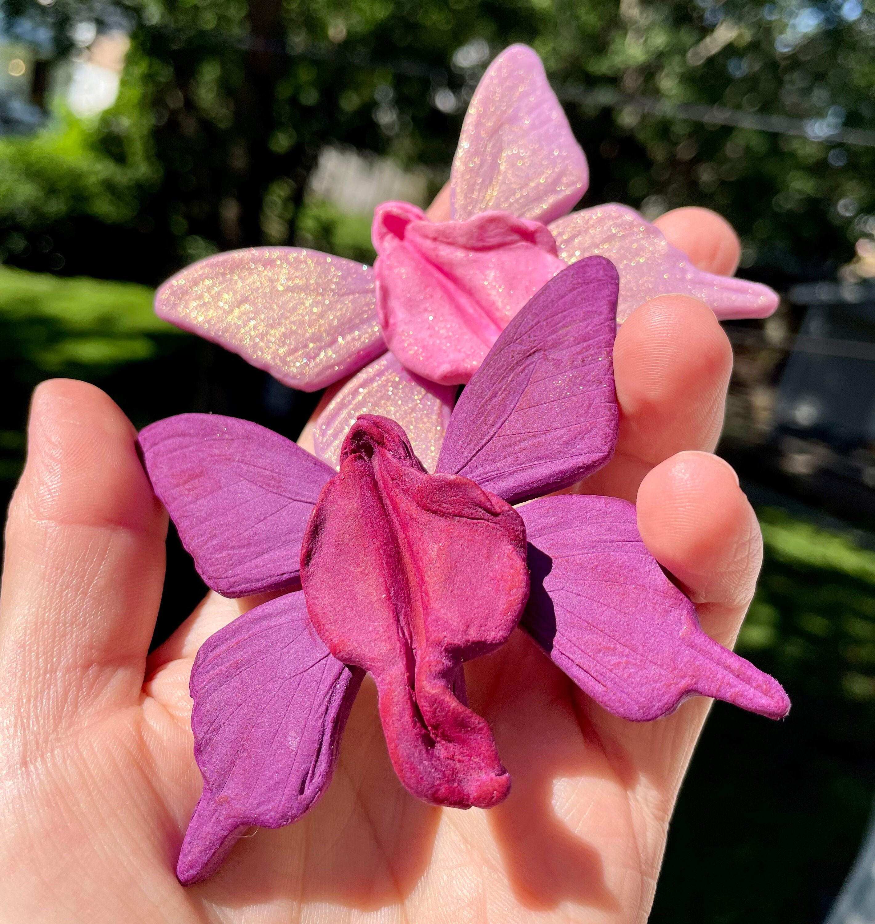 Yoni butterfly silicone mold. Butterfly vulva mold. | Etsy
