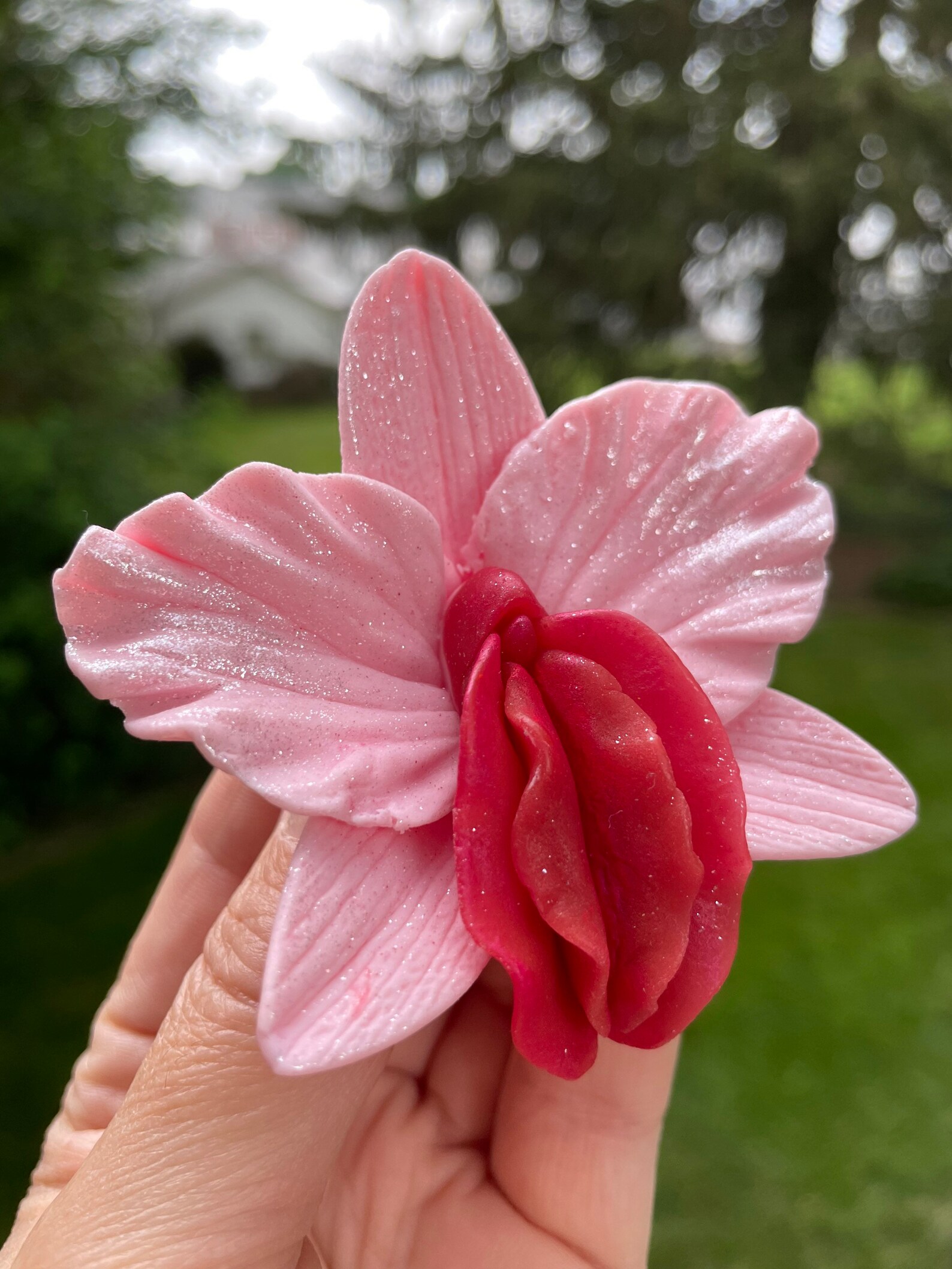 Orchid Vulva Silicone Mold. Vagina Mold. Yoni Mold - Etsy