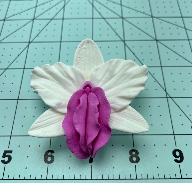 Orchid Vulva Silicone Mold. Vagina Mold. Yoni Mold - Etsy