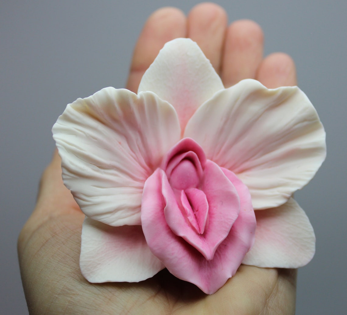 Vulva Orchid Silicone Mold Vagina Mold Yoni Mold Etsy Uk