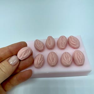 Mini Vulva Silicone Mold. Pussy Food Grade Mold. Yoni Mold for ...