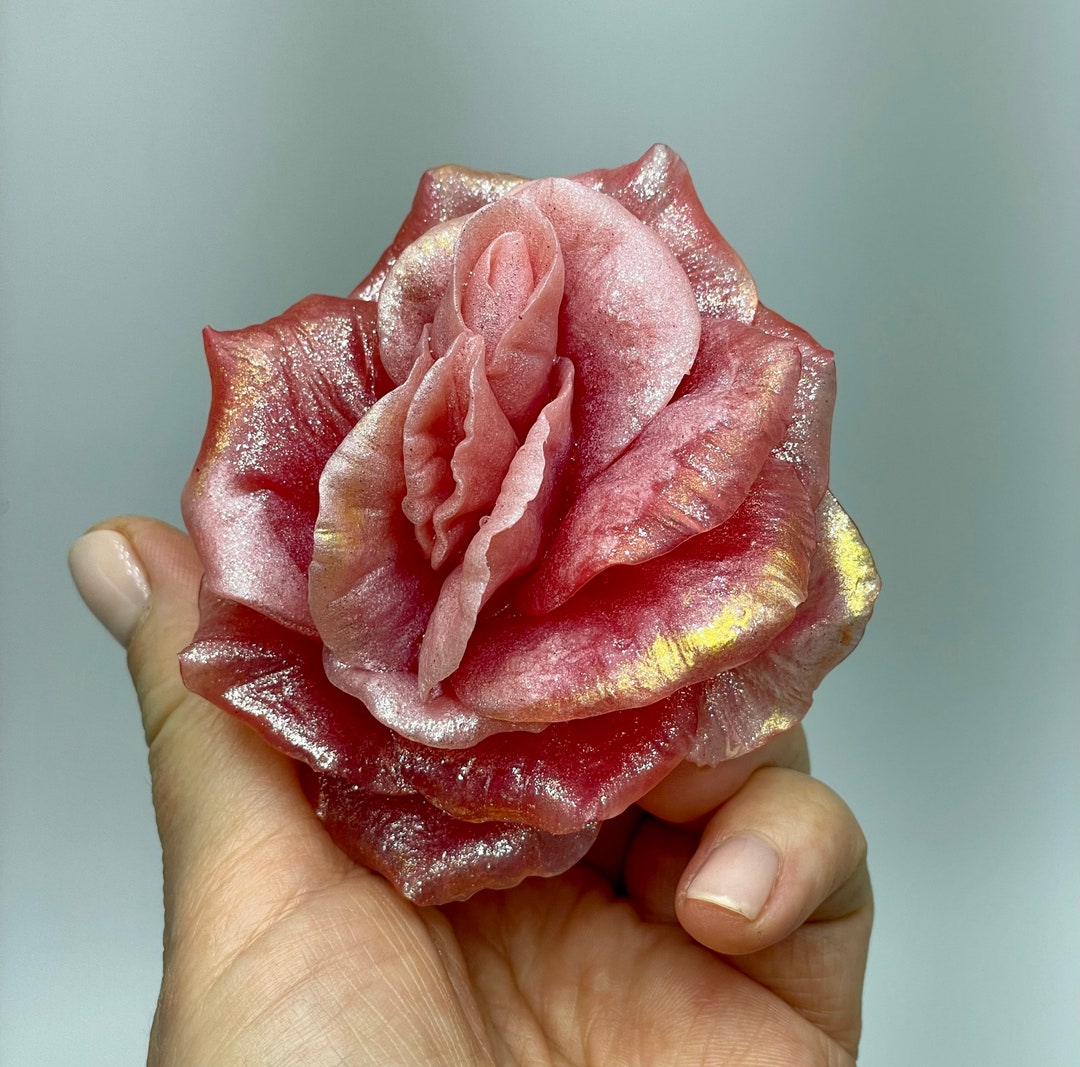 Yoni Rose Epoxy Art. Vagina Rose Decor. Yoni Lover Gift Idea - Etsy
