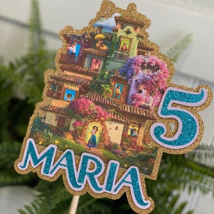 Encanto Cake Topper With Name and Age Birthday Decor - Etsy