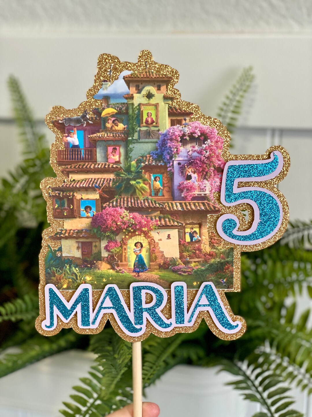 Encanto Cake Topper With Name and Age Birthday Decor - Etsy