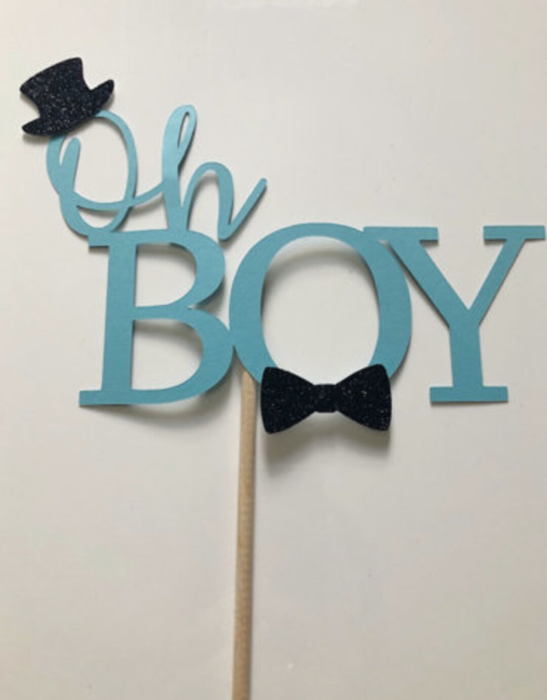 Baby Shower Oh Boy Cake Topper Oh Boy Baby Shower Decor Oh - Etsy