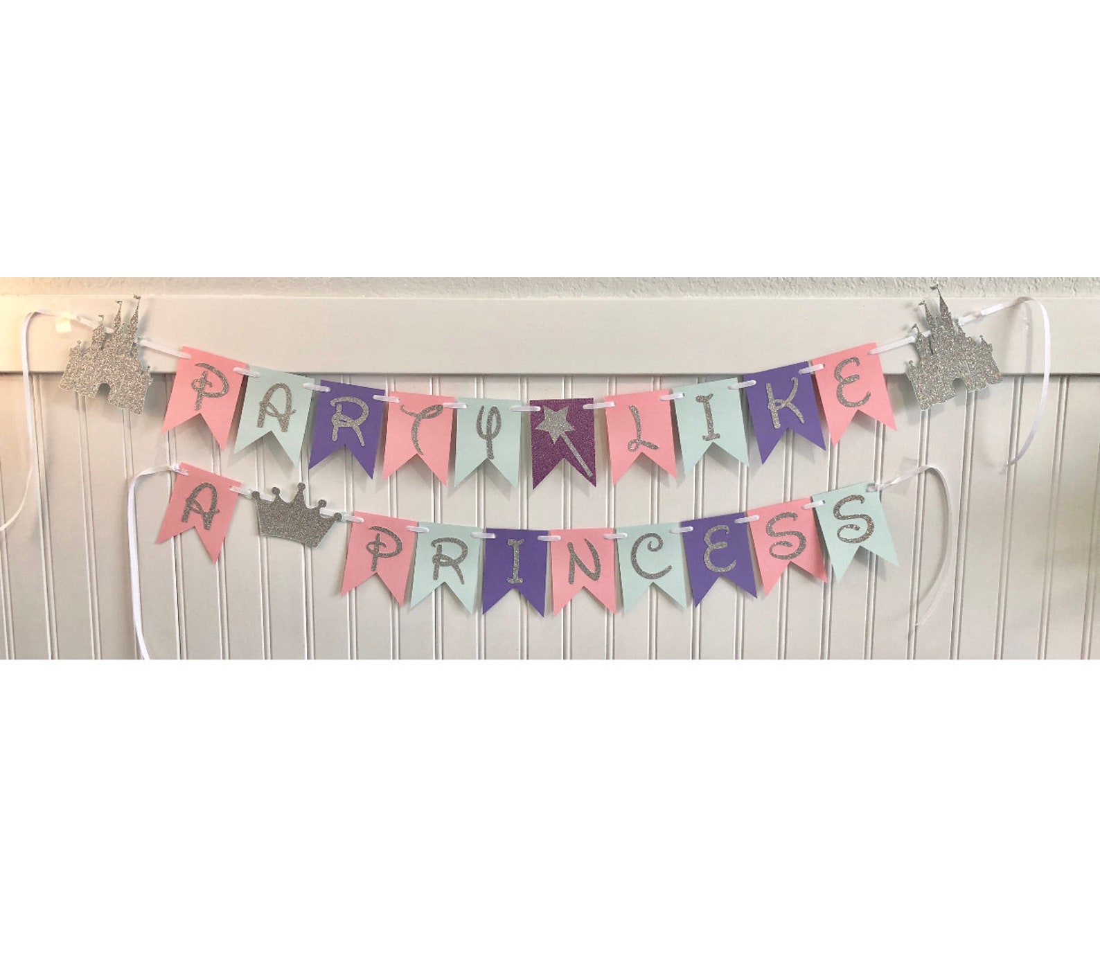 Party Like a Princess Banner Princess Banner Bridal Shower - Etsy