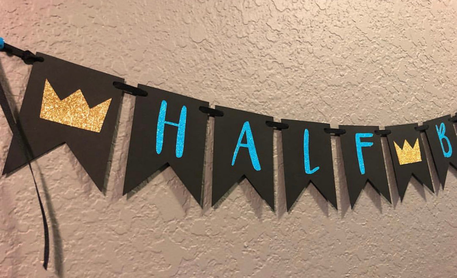 Half Birthday Banner Half Birthday Party Half Birthday - Etsy