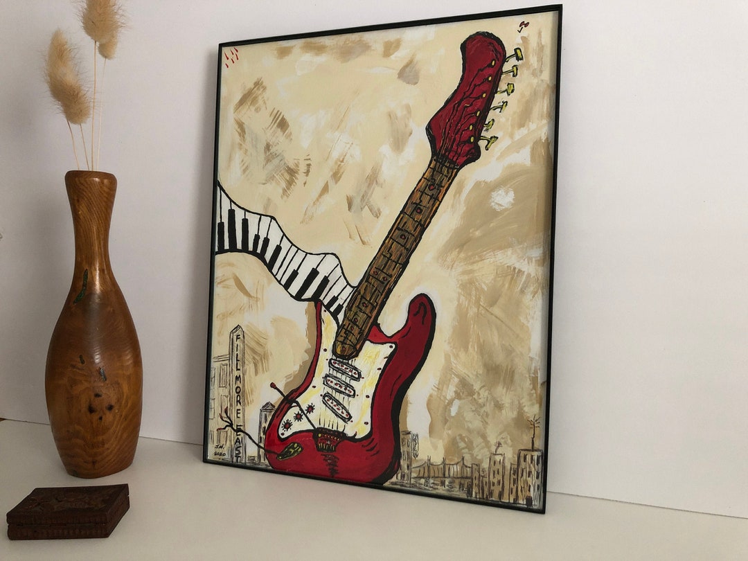 Abstract Art, Guitar Art, Art Download, Music Art, Art, Wall Art, Art ...