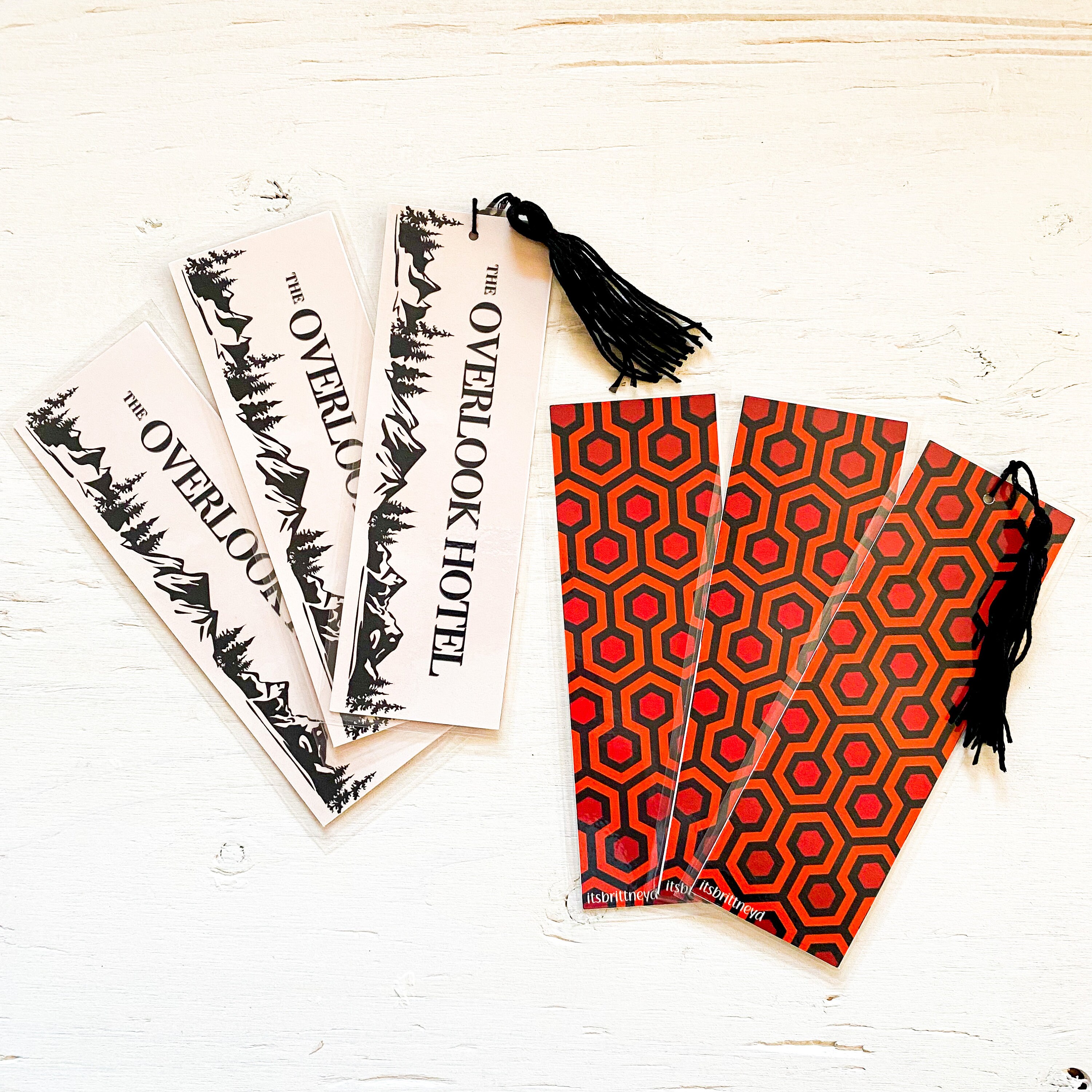 Overlook Hotel Double Sided Laminated Bookmarks With or | Etsy