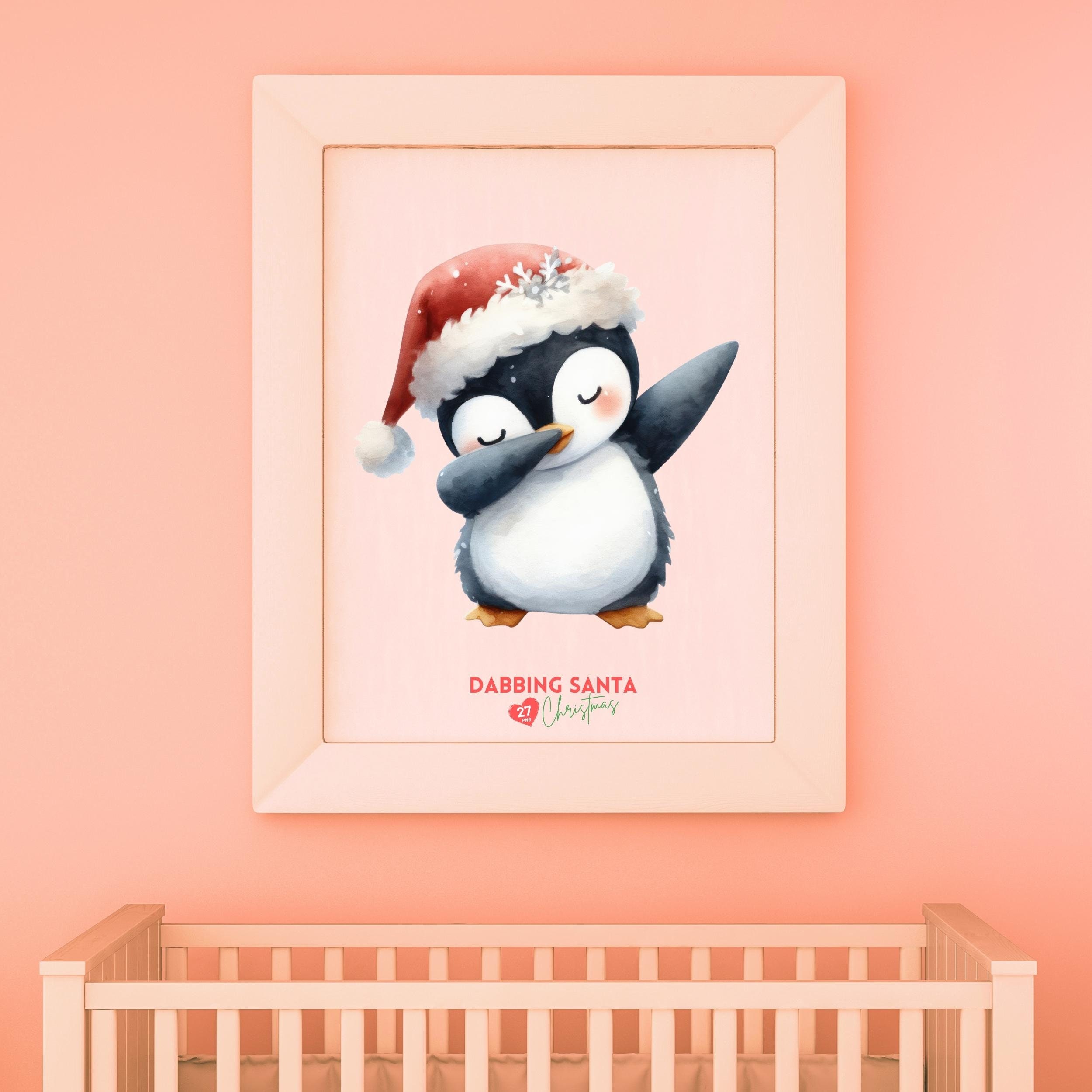 Santa Dabbing Png, Christmas Dabbing Bundle PNG, Reindeer Dab, Penguin ...