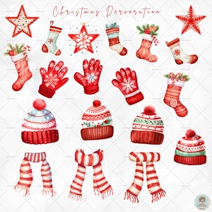 Christmas Knitted Alphabet Bundle, Christmas Alphabet Clipart ...
